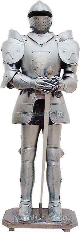 Suit of Armour Display with Eagle Crest by Knights Edge